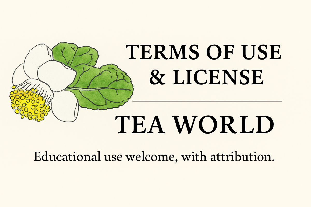 Creative Commons License for Tea Content – Tea World